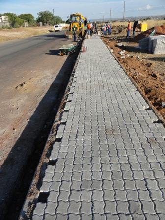 Skills training in paving projects