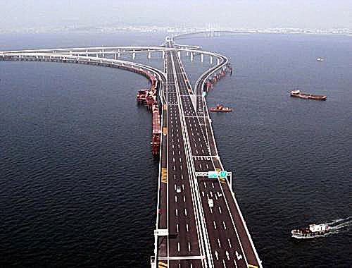 74 million cubic metres of concrete in world’s longest sea-bridge