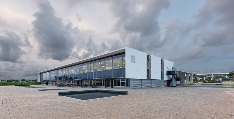 A rare breed of office building