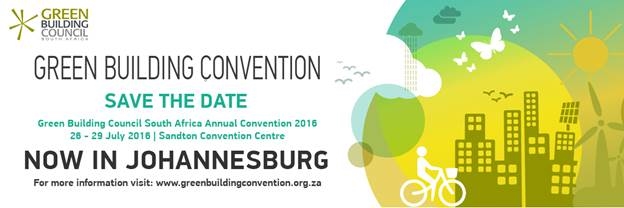 Green Building Convention comes to Joburg in 2016