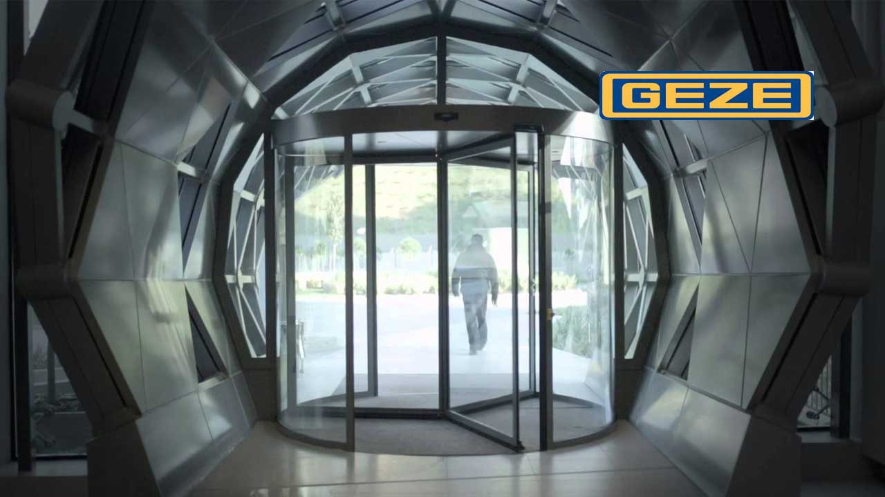 GEZE security interlocking door system