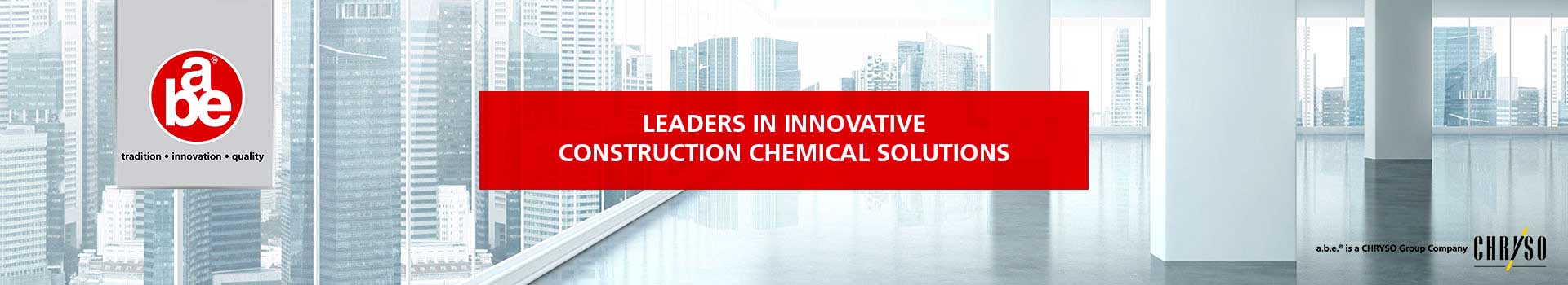 abe products for upmarket hotel | a.b.e. Construction Chemicals