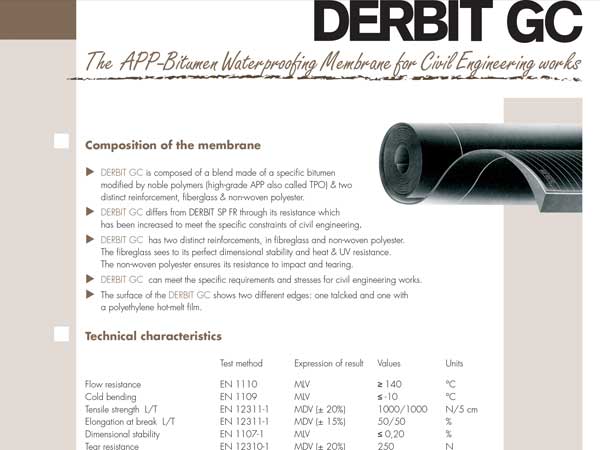 DERBIT SA | Specifile