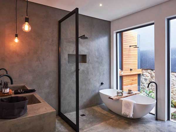 Residential | Cemcrete Residential Projects Completed - walls, floors, pools