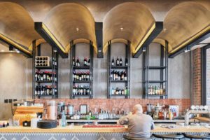 Cemcrete on feature ceilings as a décor trend