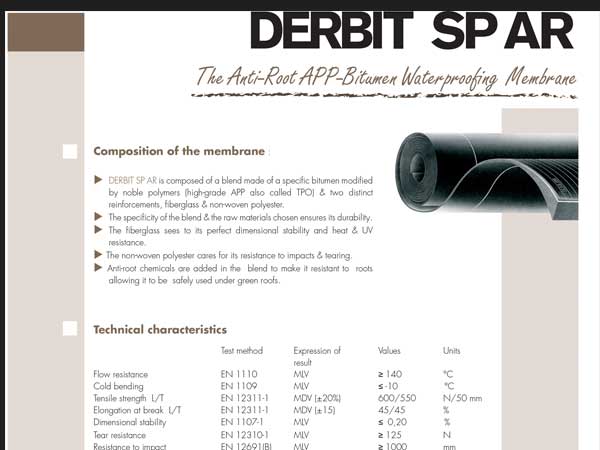 DERBIT SA | Specifile