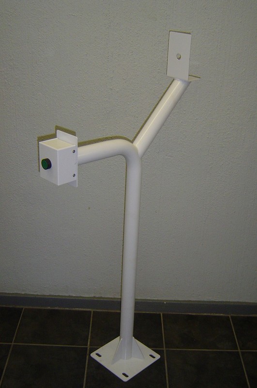 Gooseneck Vehicle Barrier Stand | Boomgate Systems