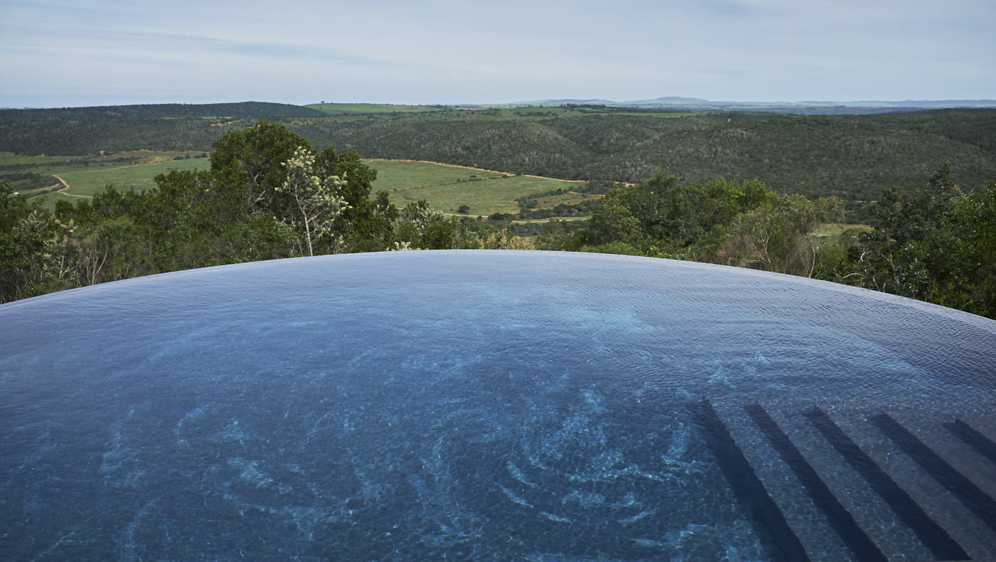 Finishes used at Kariega Game Reserve