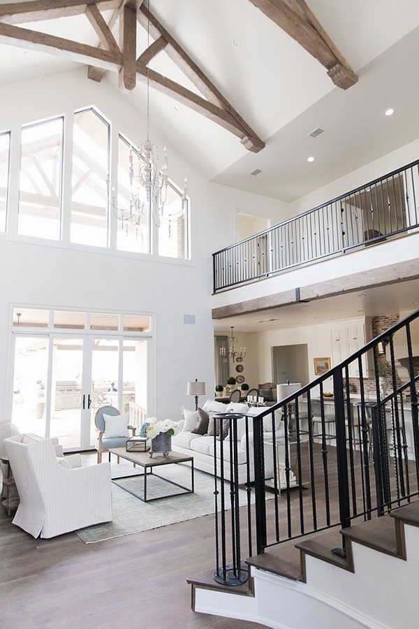 Ceiling Trends to try | Dark Ceilings, Suspended Ceilings, Vaulted Ceilings