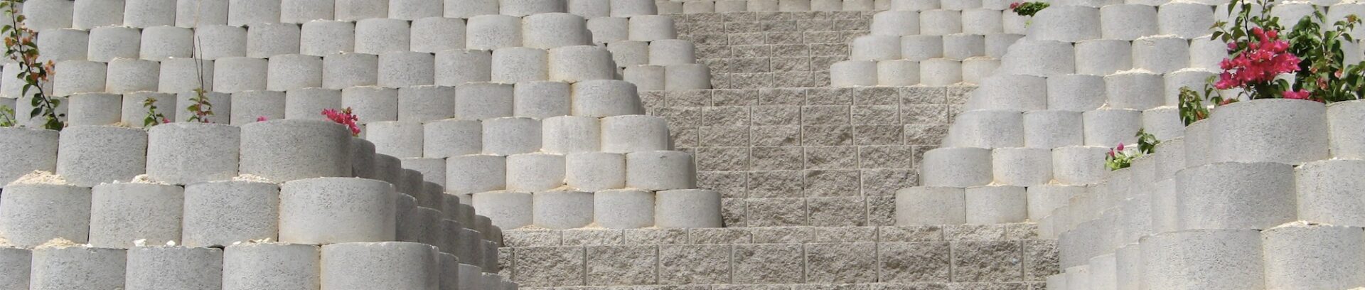 Terraforce supplies large scale retaining wall project in India